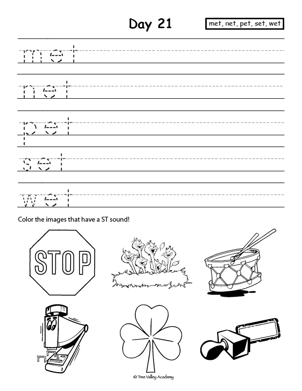 Grade 1 Spelling Workbook - Tree Valley Academy