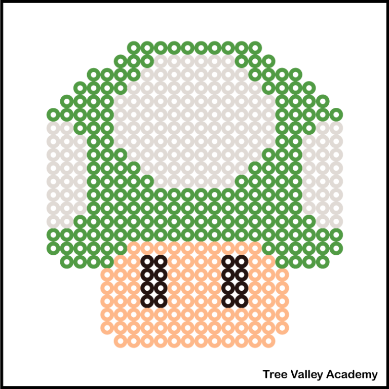 10 Super Mario Perler Bead Patterns - Tree Valley Academy