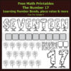 Number Bonds to 17 Free Math Worksheets