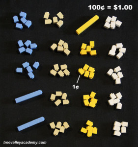 LEGO Math - Learning Money - Tree Valley Academy