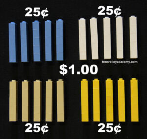 LEGO Math - Learning Money - Tree Valley Academy