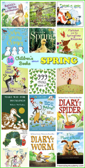 17 Spring Books for Kids - Tree Valley Academy