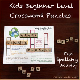 Earth Day Word Puzzles, Vocabulary Games and Activities for Kids