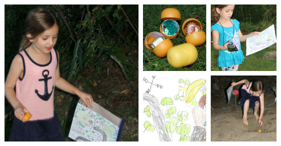 Teach Kids Mapping Skills With A Backyard Treasure Hunt