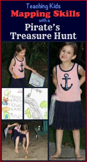 Teach Kids Mapping Skills With A Backyard Treasure Hunt