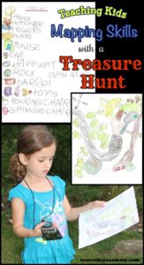 Teach Kids Mapping Skills With A Backyard Treasure Hunt