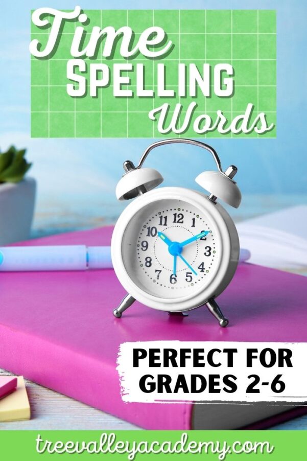 Time Spelling Words - Tree Valley Academy