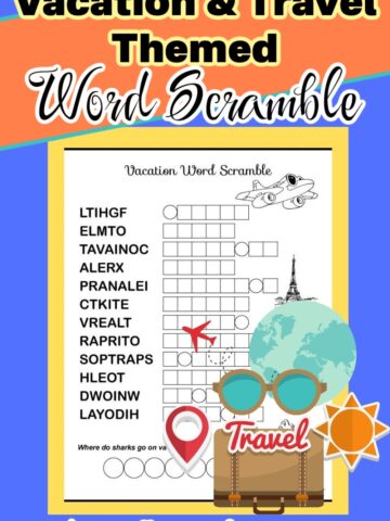 14 Printable Word Scrambles for Kids - Tree Valley Academy