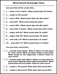 Farm Spelling Activity - Tree Valley Academy