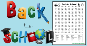 Challenging Back to School Word Search for Kids