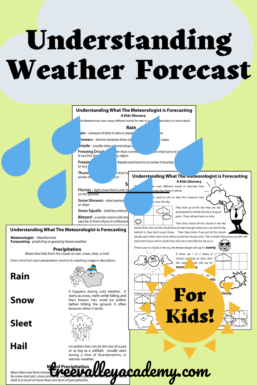 Understanding the Weather Forecast: Kid-Friendly Weather Glossary