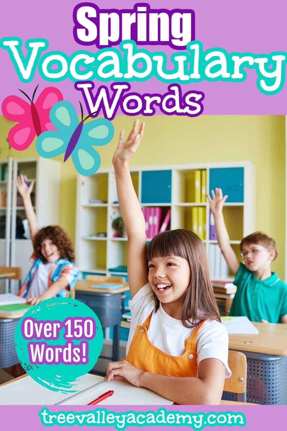 150+ Spring Vocabulary Words from A to Z - Tree Valley Academy