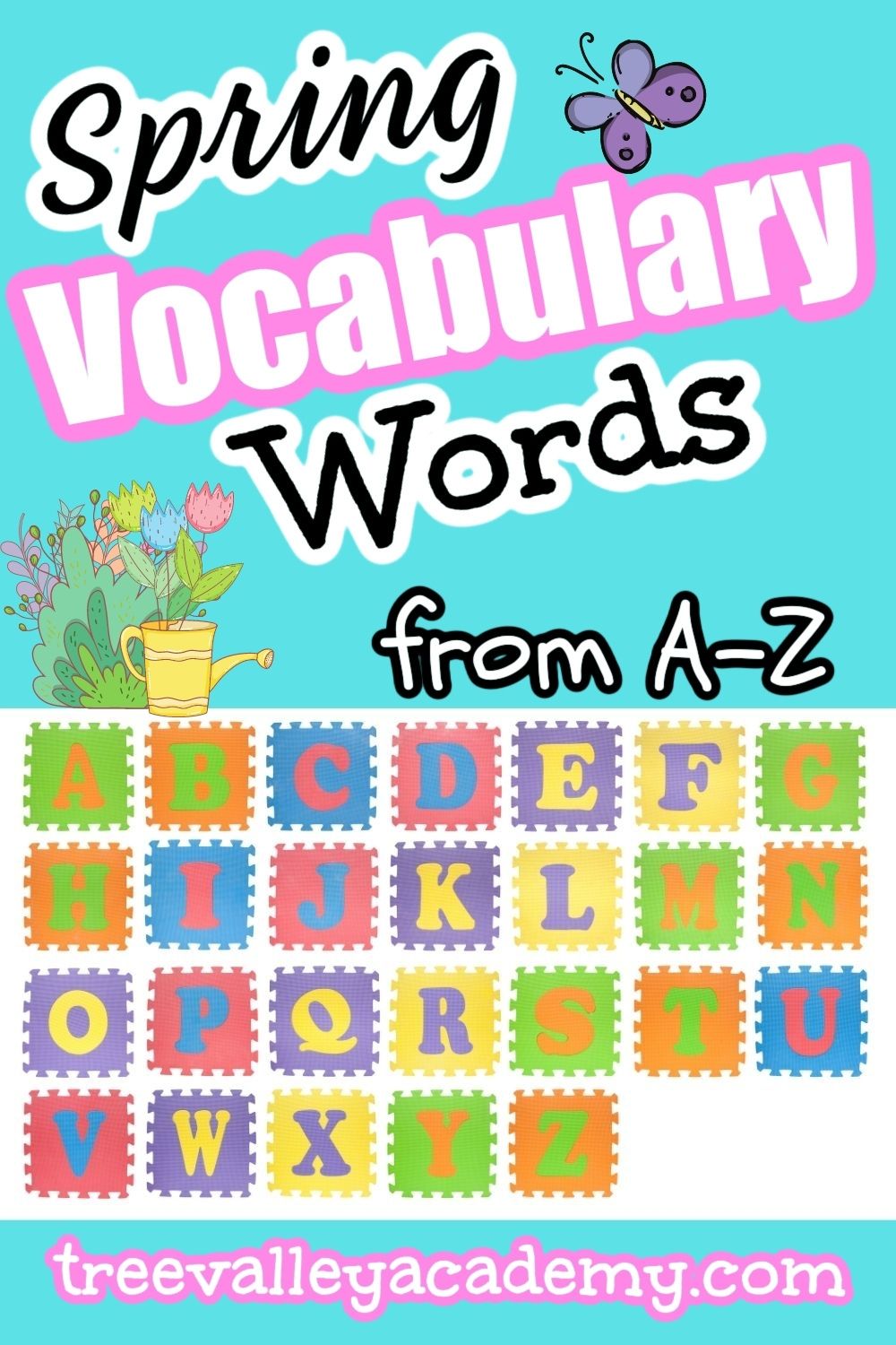 150+ Spring Vocabulary Words from A to Z - Tree Valley Academy
