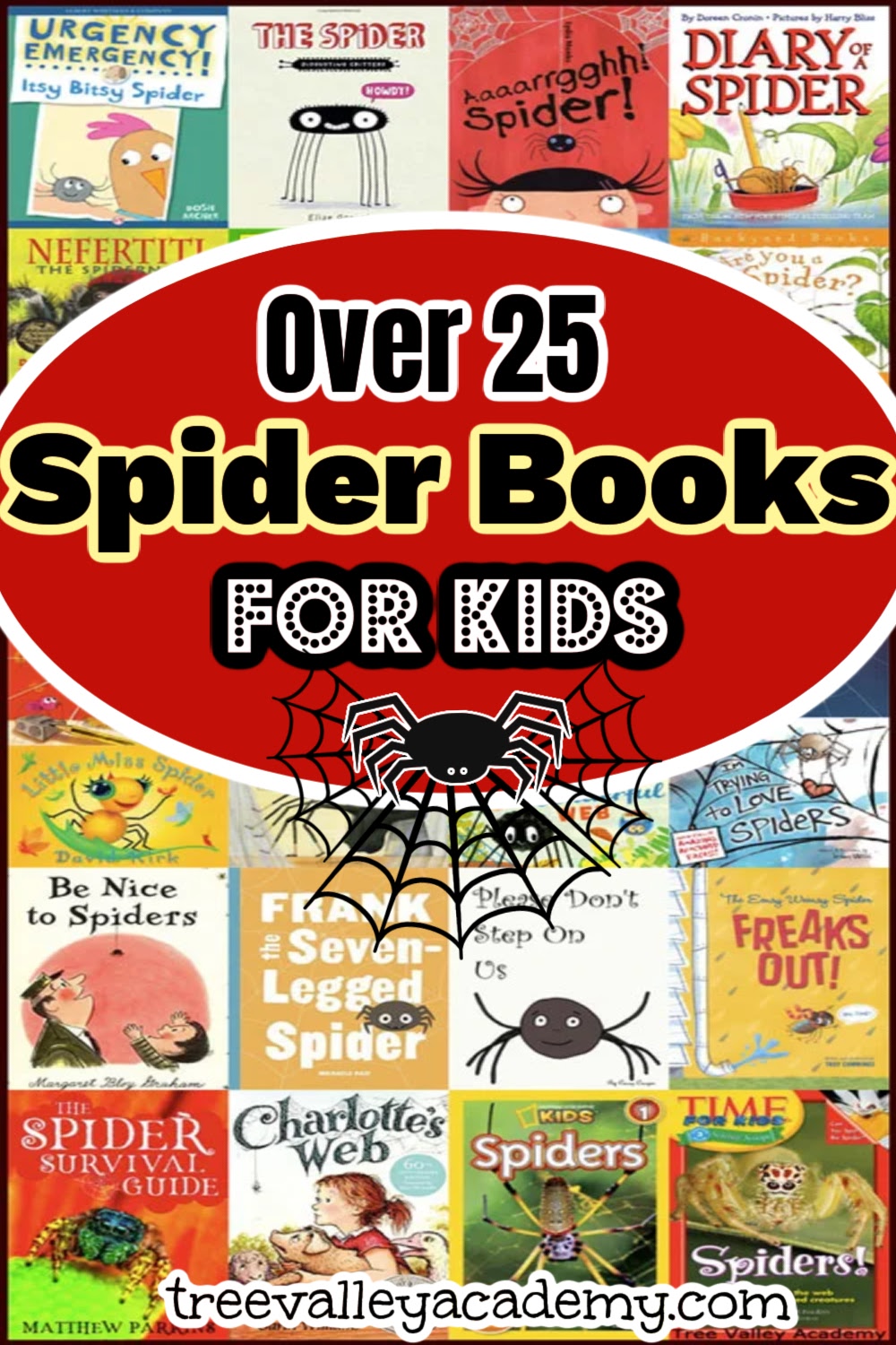29 of our Favorite Spider Books for Kids - Tree Valley Academy