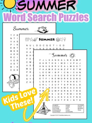 A Big List of Summer Words from A to Z - Tree Valley Academy