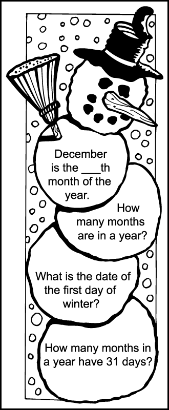 Printable December 2025 Calendar & Worksheets