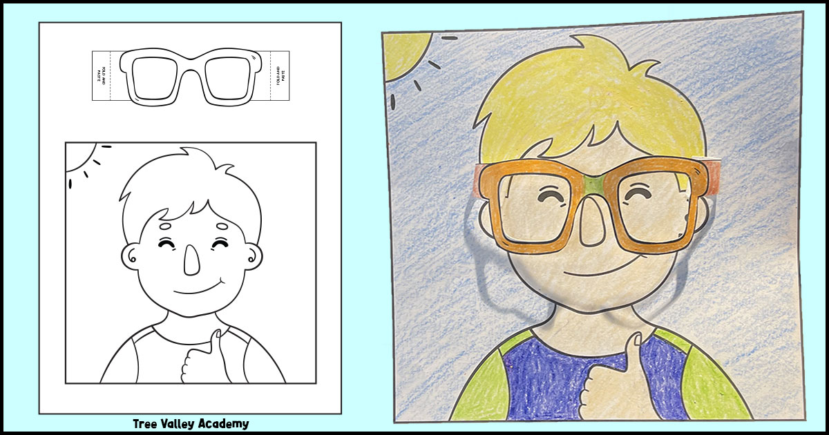 3D Summer Coloring Pages - Tree Valley Academy