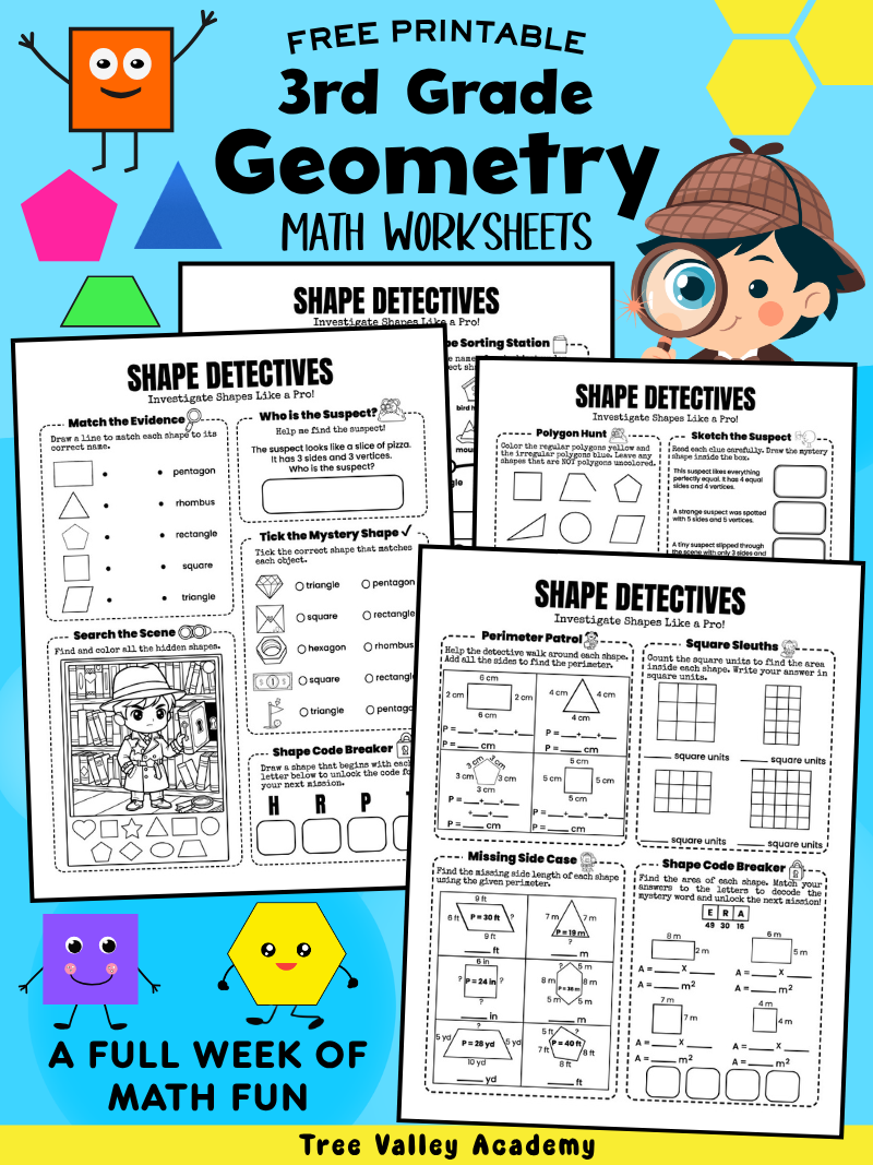 Free 3rd Grade Homeschool Curriculum (36-Week Plan) Archives - Tree ...