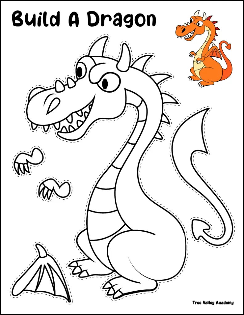 Fairy Tale Cut and Paste Crafts for Kids