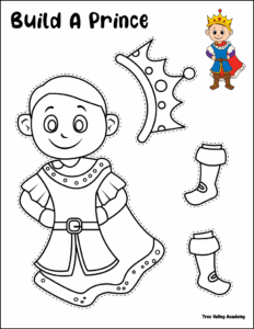 Fairy Tale Cut and Paste Crafts for Kids