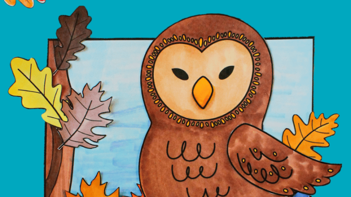 Printable Owl Fall Decorations