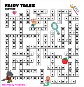 Fun Fairy Tale Themed Word Puzzles - Tree Valley Academy