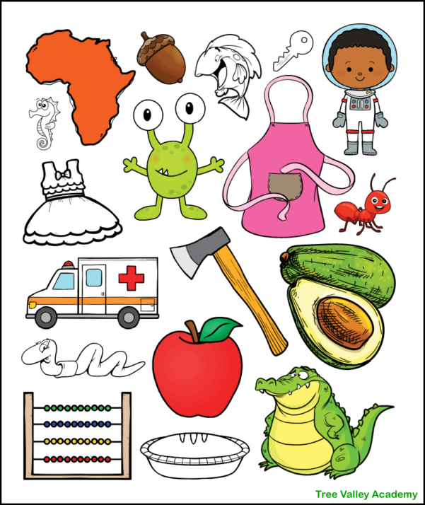 Letter A Sound Worksheets - Tree Valley Academy