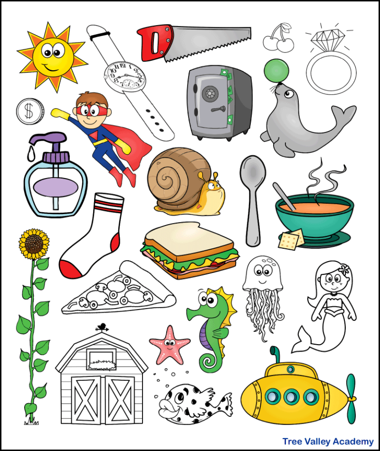 Letter S Sound Worksheets - Tree Valley Academy