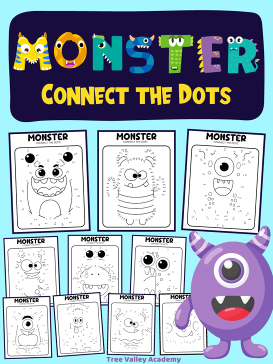 Monster Daily Math Worksheets - Tree Valley Academy