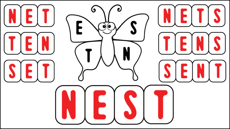 Free Spring Word Builder Puzzles Printable for Kids (Grades 3-5)