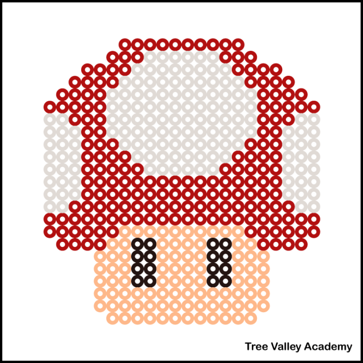 10 Super Mario Perler Bead Patterns - Tree Valley Academy