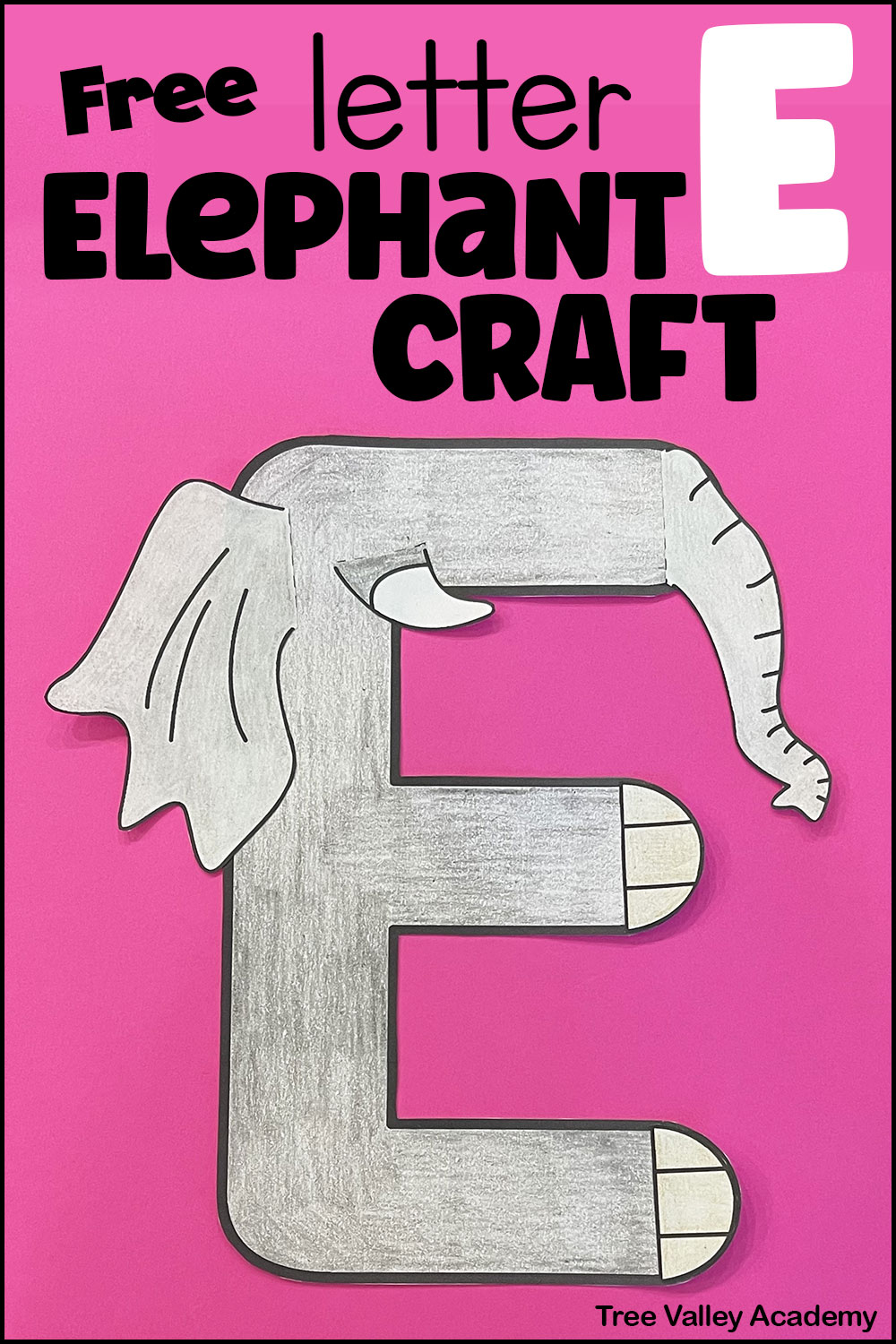 Letter E Crafts for Preschoolers - Tree Valley Academy