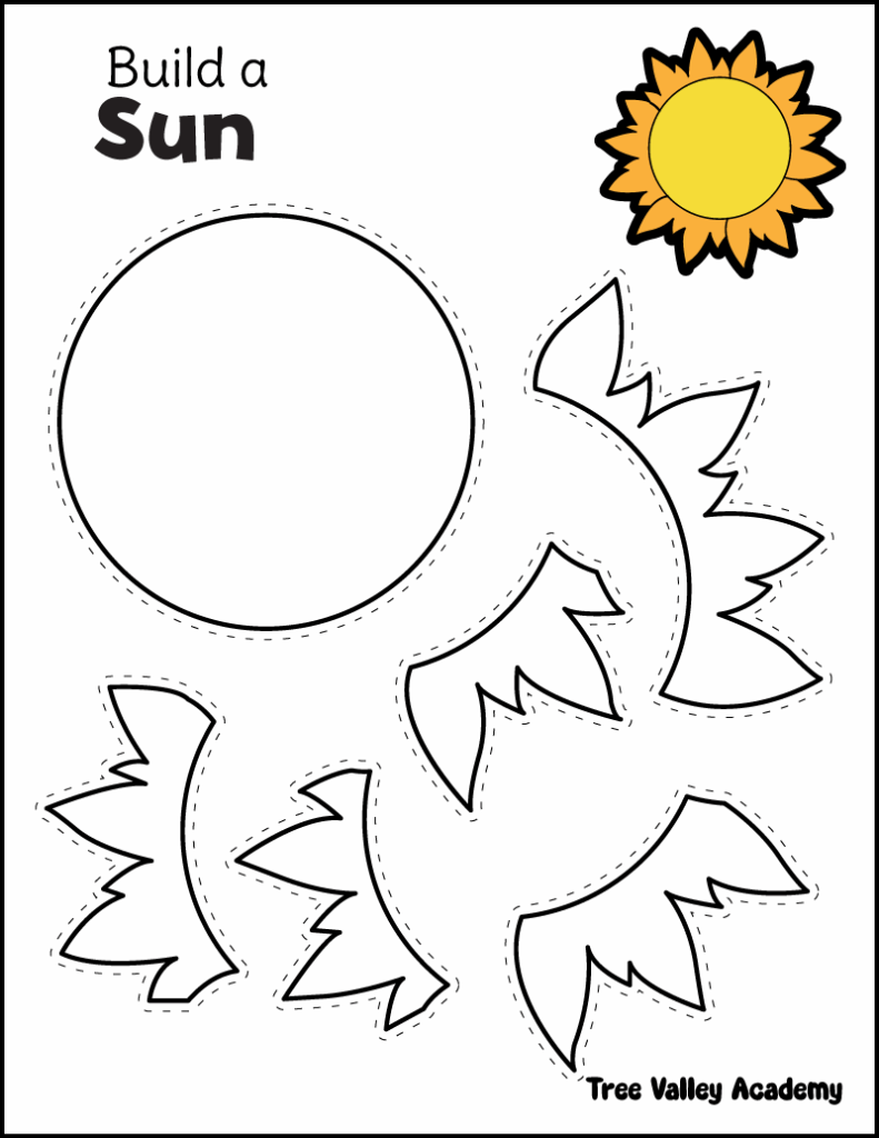 Free Printable Spring Cut and Paste Crafts for Kids